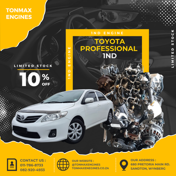 Tonmax Engines I Engines, Gearboxes and General Auto Spare Parts